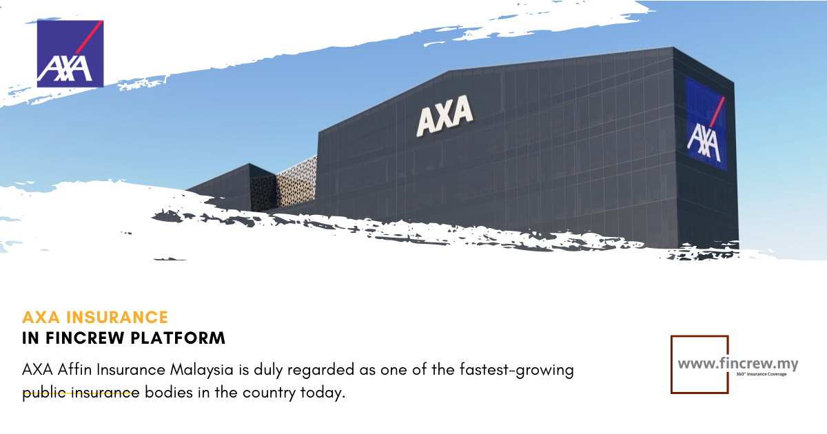 AXA Insurance In Fincrew Platform