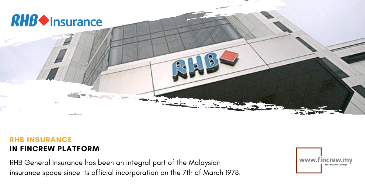 RHB Insurance In Fincrew Platform